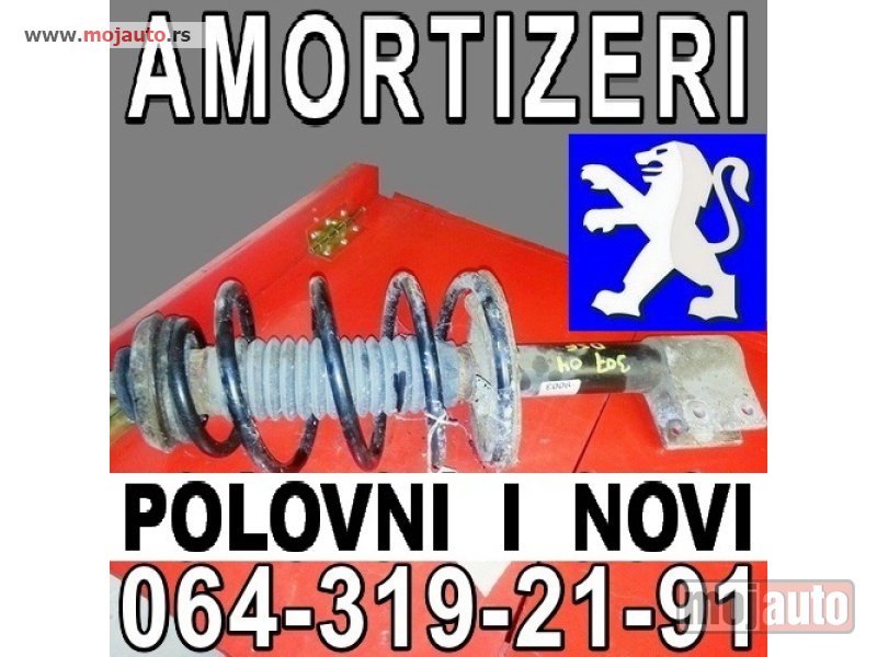 AMORTIZER Pežo 407 307 607 406 807 206 306 106 Peugeot