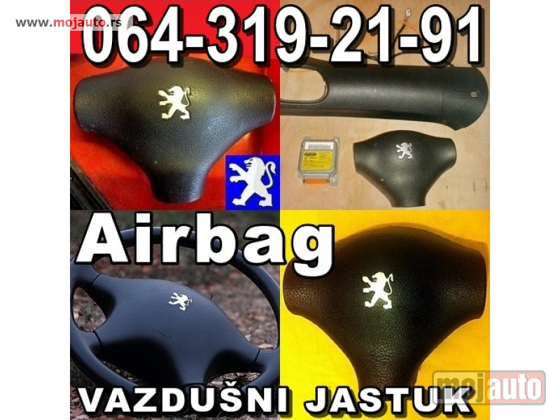 AIR BAG VAZDUŠNI JASTUK Pežo 407 607 307 406 807 106 206 306 Peugeot