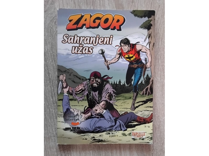 Zagor VČ br. 75 Sahranjeni užas