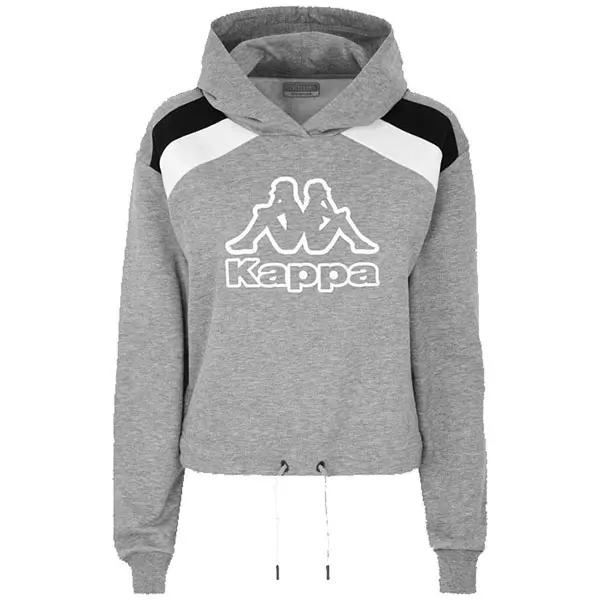 KAPPA Ženski duks Logo Catto 341186W-77M sivi