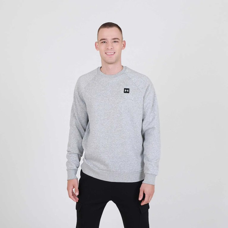 UNDER ARMOUR Muški duks Rival Fleece 1357096-011 svetlosivi