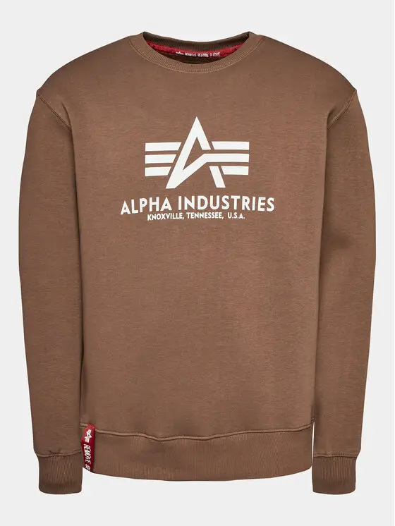 ALPHA INDUSTRIES Muški duks, Braon