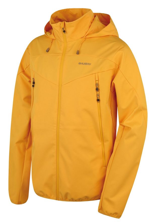 MEN'S SOFTSHELL JACKET HUSKY SONNY M YELLOW