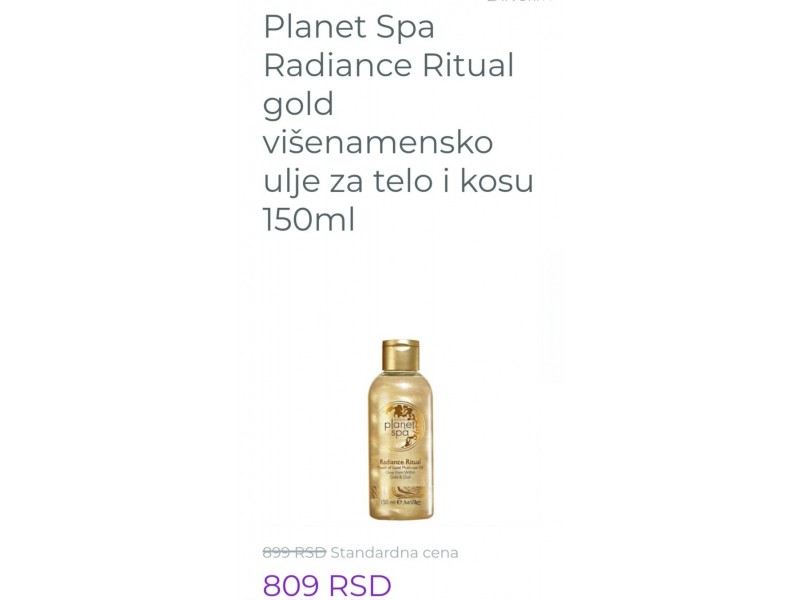 Avon Planet Spa višenamensko ulje za telo- novo