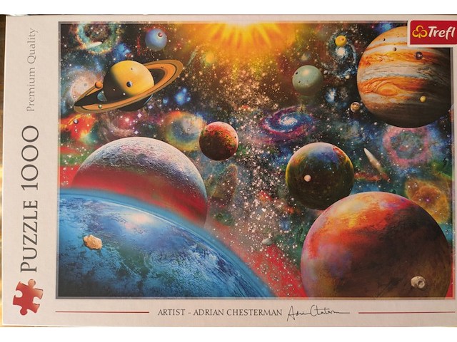 PUZZLE - PLANETS 1000 delova