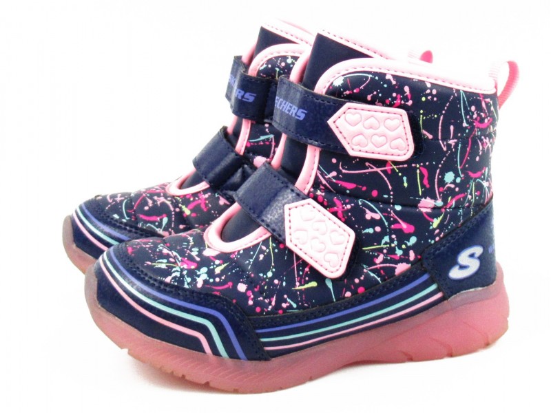 Skechers dečije čizme tople sijaju N6562