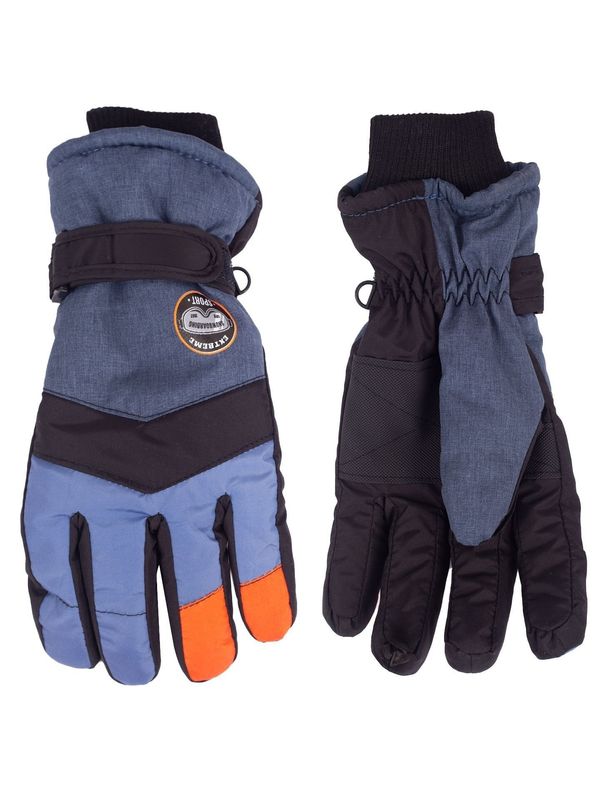 YOCLUB KIDS'S GLOVES REN-0340C-A250 NAVY BLUE