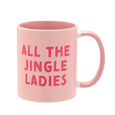 Šolja - All the jingle ladies, Pink handled