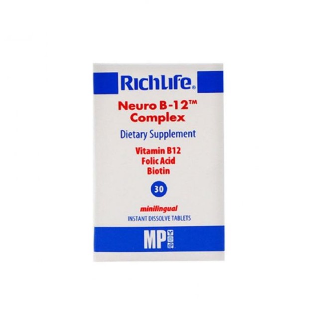 RICHLIFE NEURO B12 COMPLEX TABLETE A30