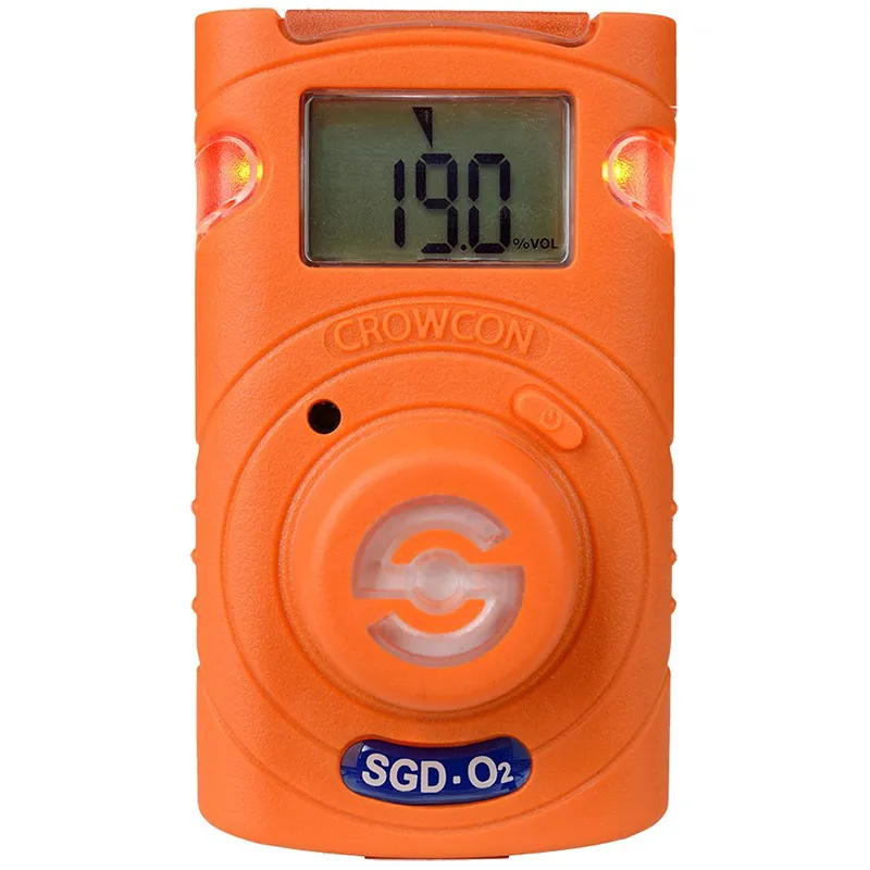 Crowcon Clip SGD single gas detector - sa O2 senzorom (0-30 vol.-%) - A1=19 vol.-% / A2=23.5 vol.-% - trajanje baterije 2 godine