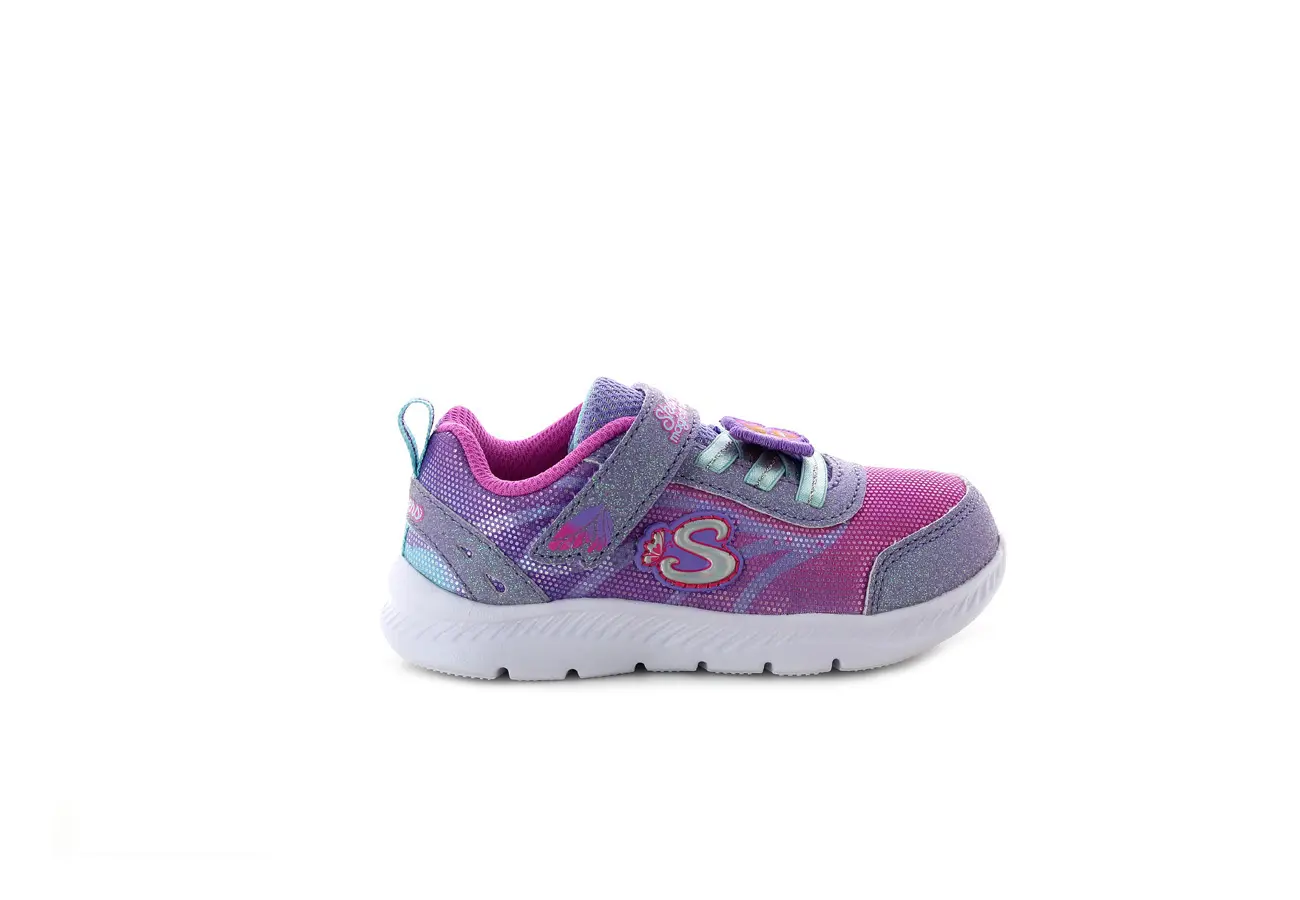 SKECHERS Patike za devojčice Comfy Flex 2.0 - Lil Flutters ljubičaste