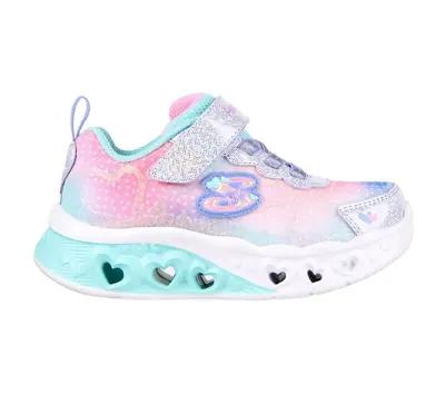 SKECHERS Patike za devojčice Flutter heart lights-302315N-LVMT šarene