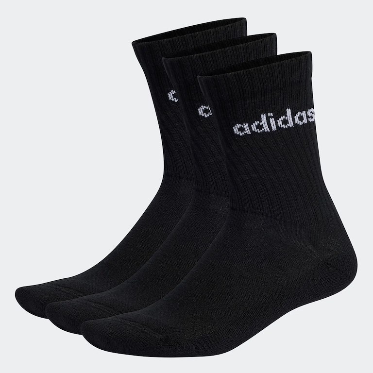 ADIDAS Čarape, 3 komada, Crne