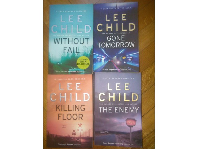 Lee Child - Li Cajld - CETIRI KNJIGE