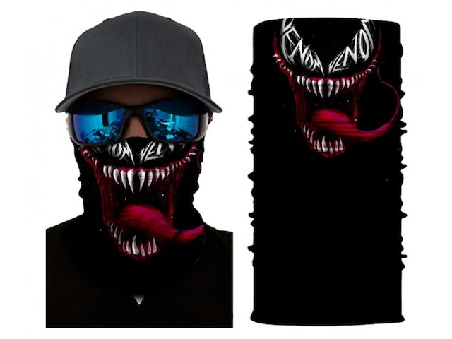 Venom Bandana Marama Potkapa Maska Model 2