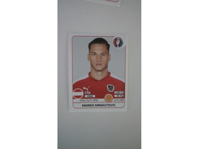 Panini EURO 2016 sličica broj 643