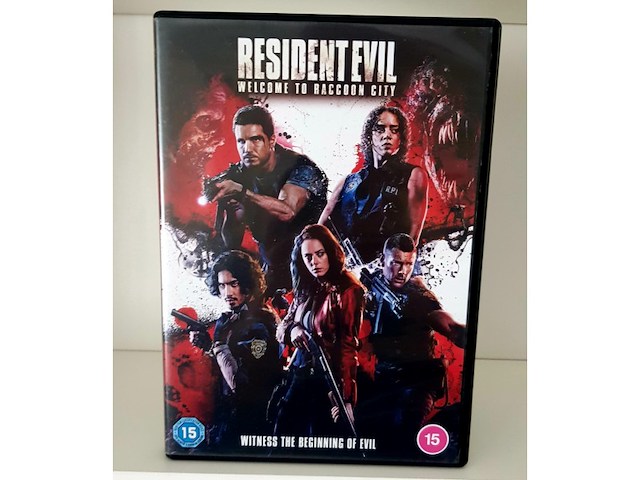 Resident Evil: Welcome To Raccoon City DVD