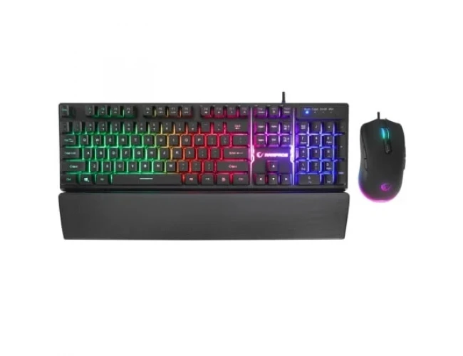 Rampage RX Fortuna RGB gejmerski komplet tastauta +miš crni