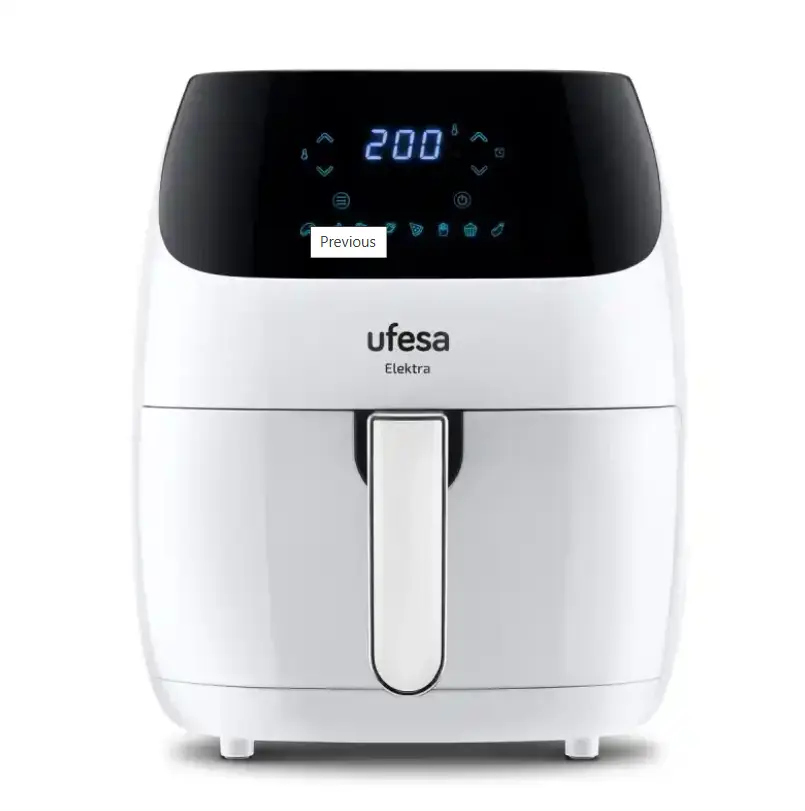 UFESA Air fryer Elektra, 5L, 1500W, Beli