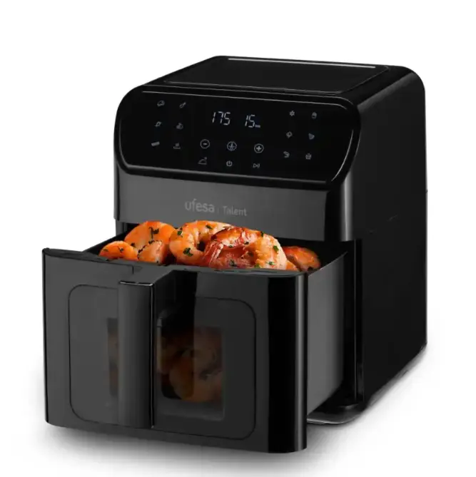 UFESA Air fryer Talent, 6.5L, 1500W, Crni