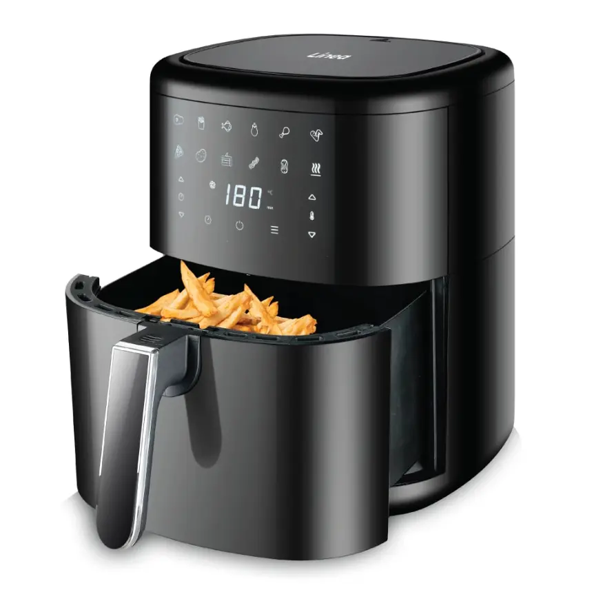 LINEA Air fryer LAF-0642, 6L, 1500W, Crni