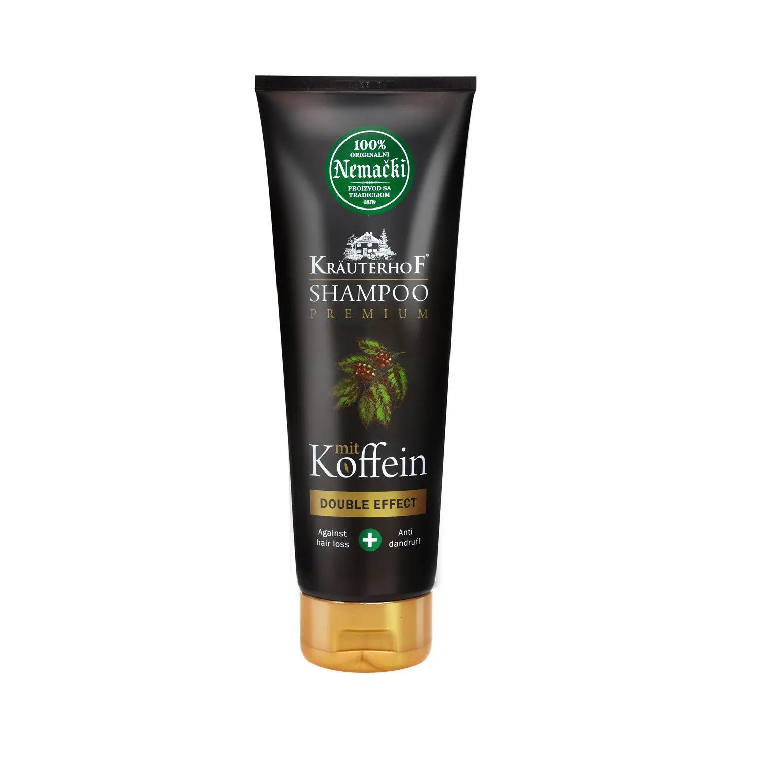 Krauterhof Šampon kofein - double effect, 250ml