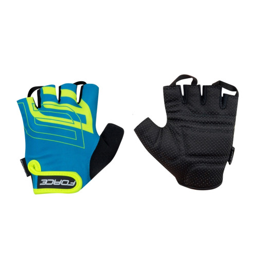 RUKAVICE SPORT PLAVO FLUO L