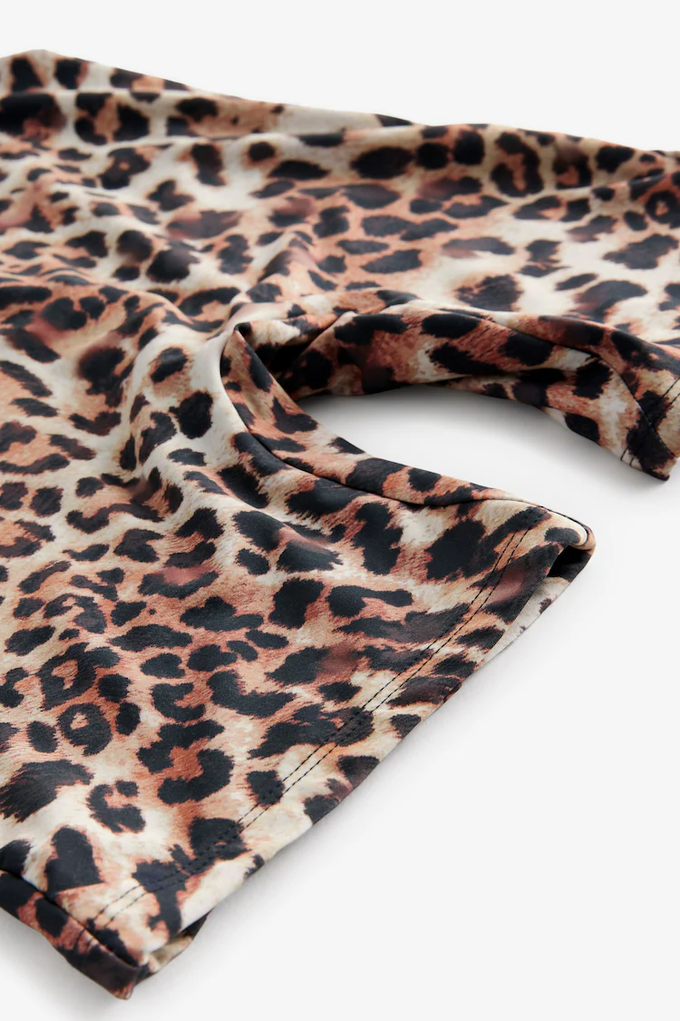 Leopard Unitard Swimsuit