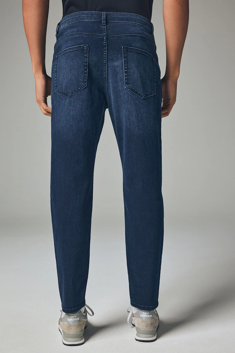 Blue Deep Classic Stretch Regular FIt Jeans