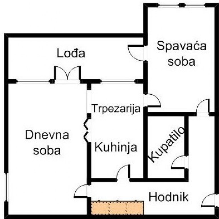 BLOK 61, 2, 0 66m2 uknjižen