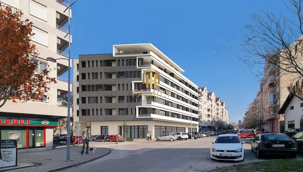 Prodaje se luksuzan šestosoban stan u izgradnji, 244m²+109m² krovna terasa