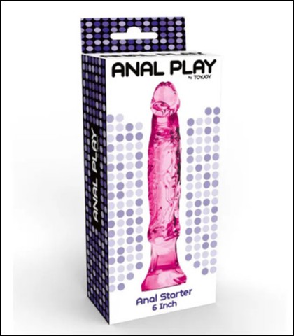 Analni dildo anal starter 6 inch