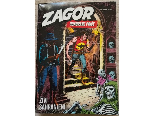 Zagor, Odabrane priče #68, VČ, Živi sahranjeni