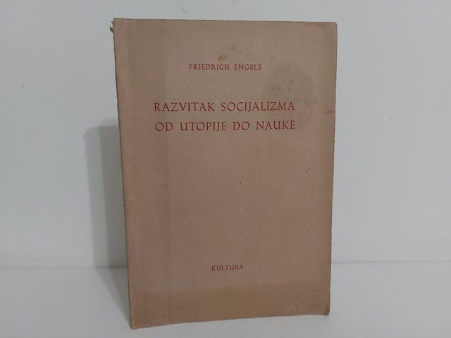 Razvitak socijalizma od utopije nauke - Engels