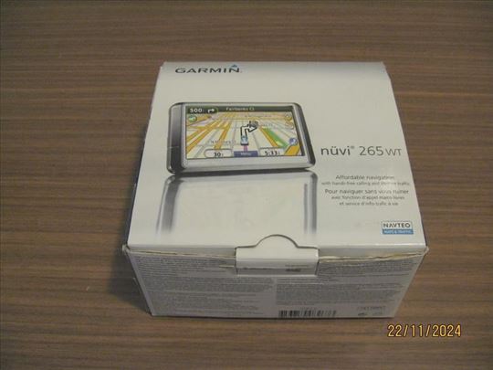 Navigarija GARMIN Nuvi 265WT srpski jezik