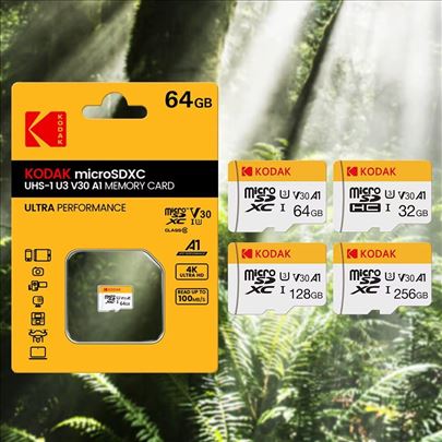 Original Kodak Micro SDXC memorija 64GB