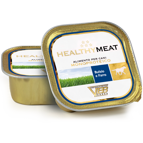 VBBD Healthy Meat pate vlažna hrana za pse bivolje meso sa speltom 150g