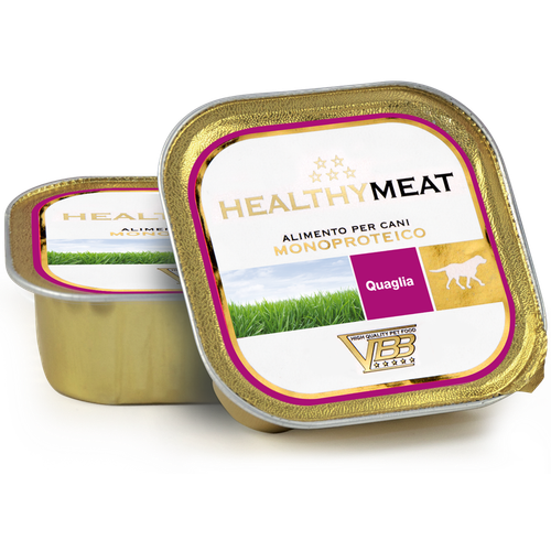 VBBD Healthy Meat pate vlažna hrana za pse - prepelica 150g