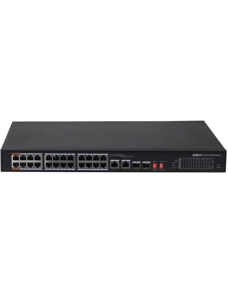 DAHUA PFS3226-24ET-240 24port Unmanaged PoE switch