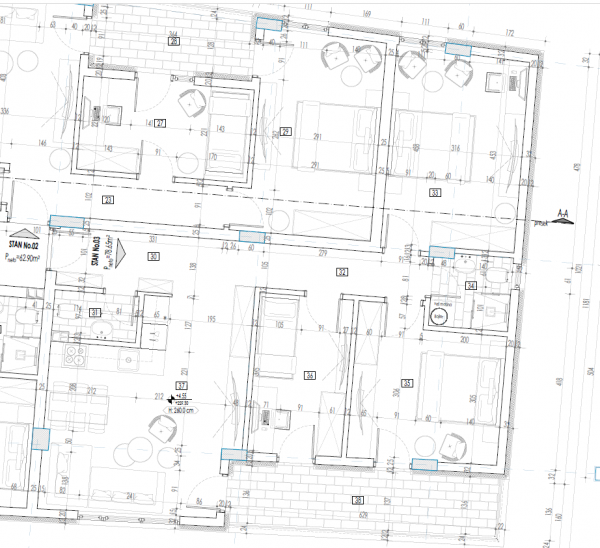 Troiposoban stan na prodaju, 78.65m2, 129.780€