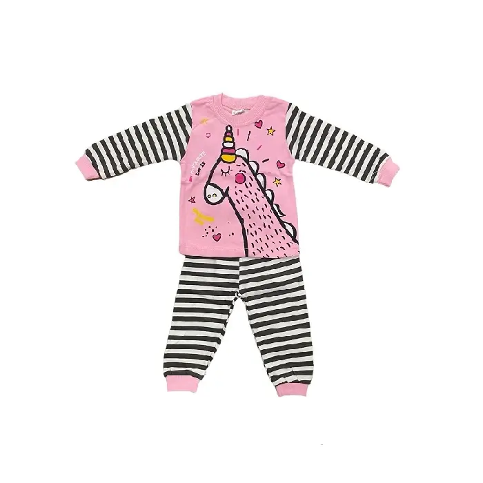 Pidžama za bebe 235147, Roze-crna