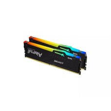 KINGSTON DIMM DDR5 32GB (2x16GB kit) 6400MHz KF564C32BBEAK2-32 Fury Beast Black RGB EXPO