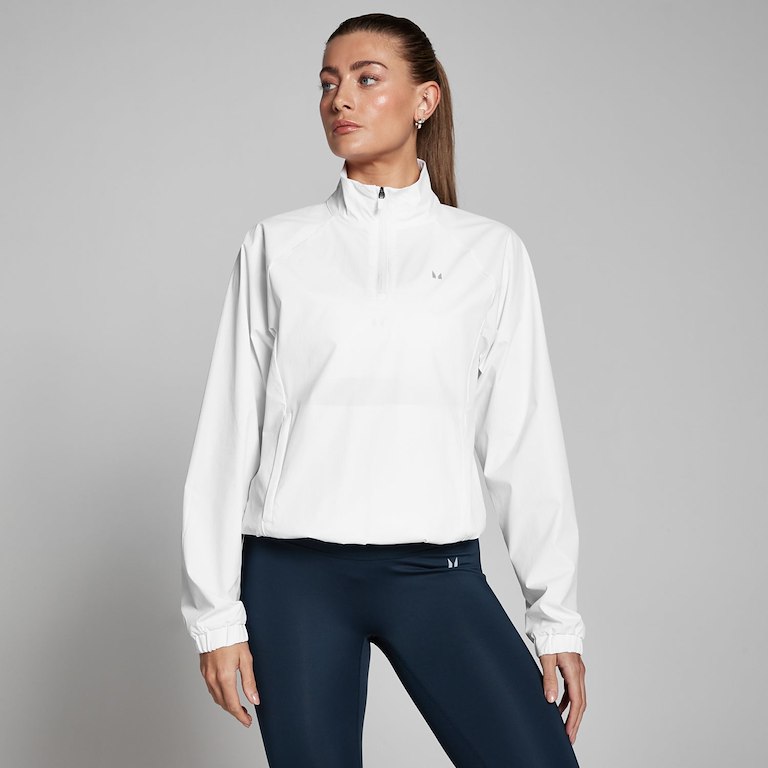 MP Women's Velocity Windbreaker − ženska vetrovka − bela