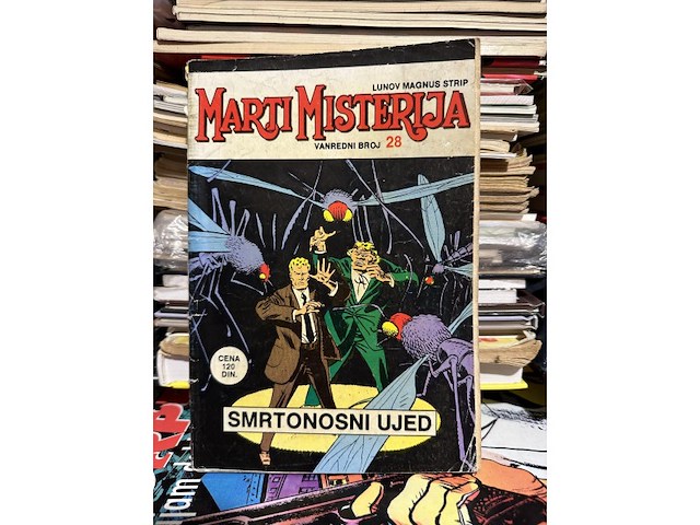 Marti Misterija 28 - Smrtonosni ujed