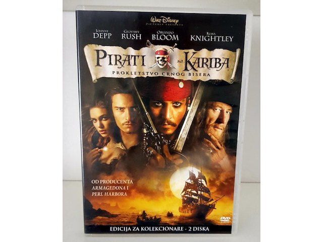 Pirati Sa Kariba: Prokletstvo Crnog Bisera (2DVD)