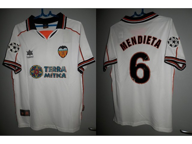 Valencia dres 1999-00 Gaizka Mednieta 6