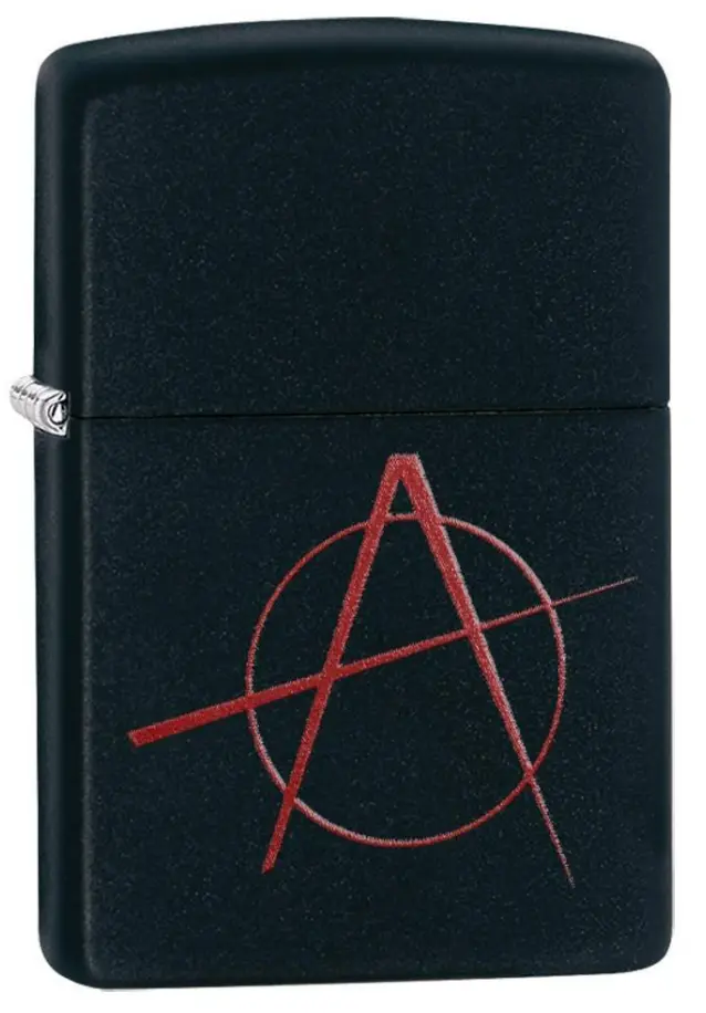 ZIPPO Upaljač ANARCHY BLACK MATTE