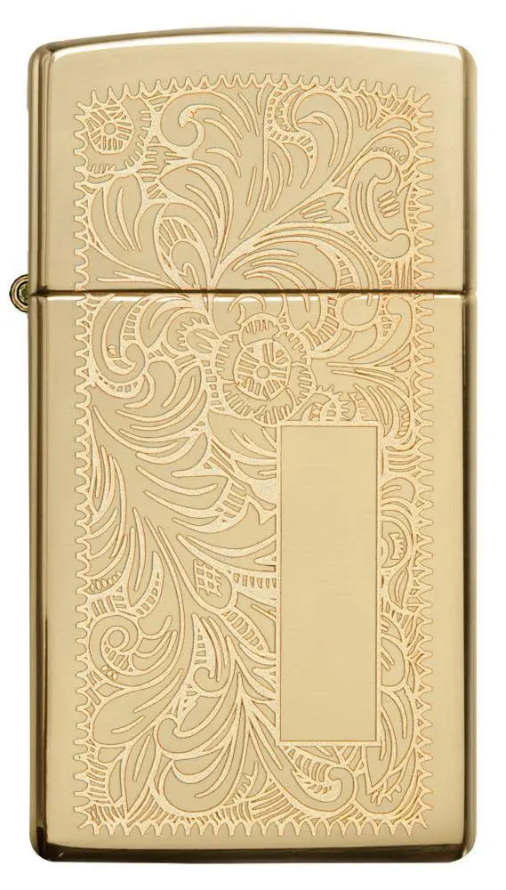 ZIPPO Upaljač VENETIAN SLIM BRASS