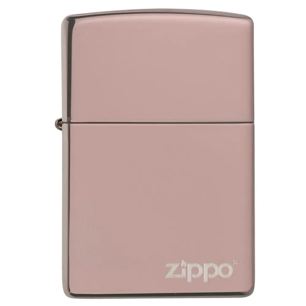 ZIPPO Upaljač ROSE GOLD + ZIPPO LOGO