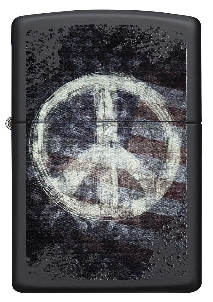 ZIPPO Upaljač PEACE ON FLAG